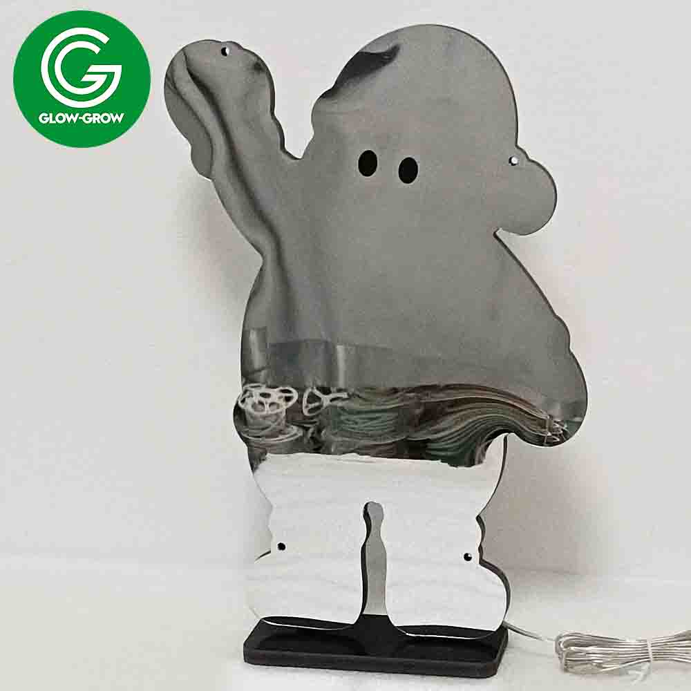 Christmas Santa LED Neon Sign Infinity Mirror Light – Glow-Grow ...